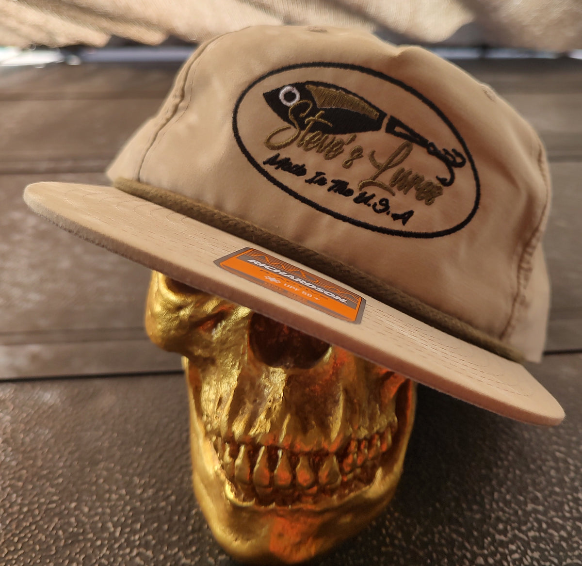 Tan Club Hat – Steve's Lures