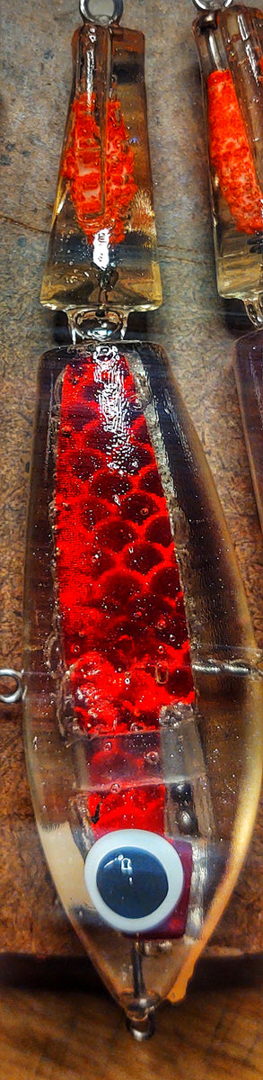 Broken Back Corky- Just Red – Steve's Lures