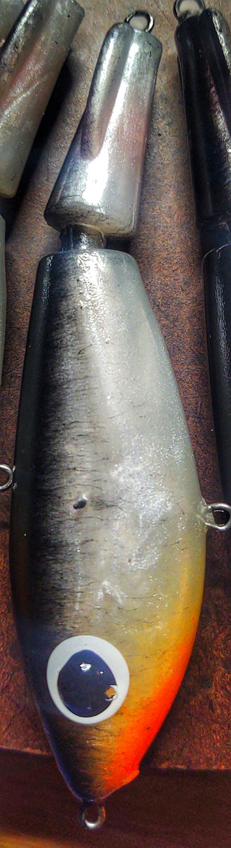 Broken Back Corky - Pearl Black – Steve's Lures