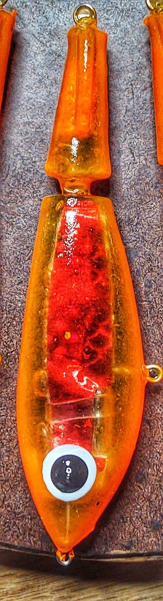 Broken Back Corky - Blood Orange – Steve's Lures