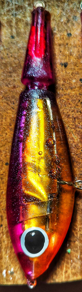 Broken Back Corky - Golden Opening Night – Steve's Lures